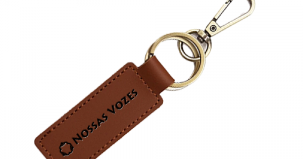 Chaveiro em Couro Slim